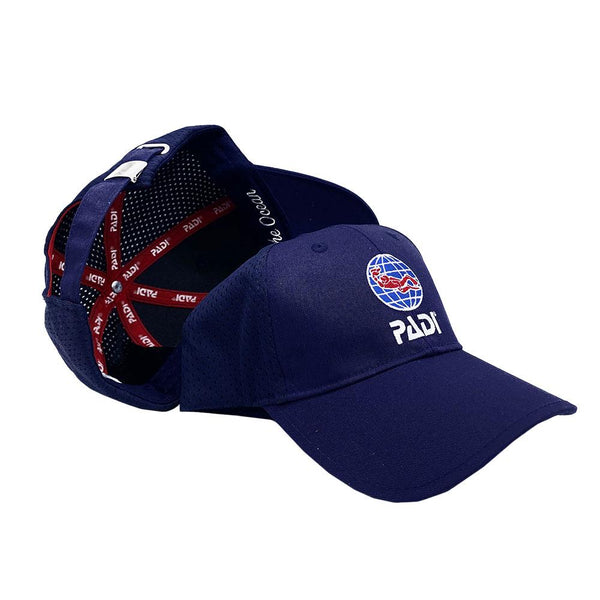 PADI キャップ クラシック (ブラック/ネイビー） – PADI Gear Japan